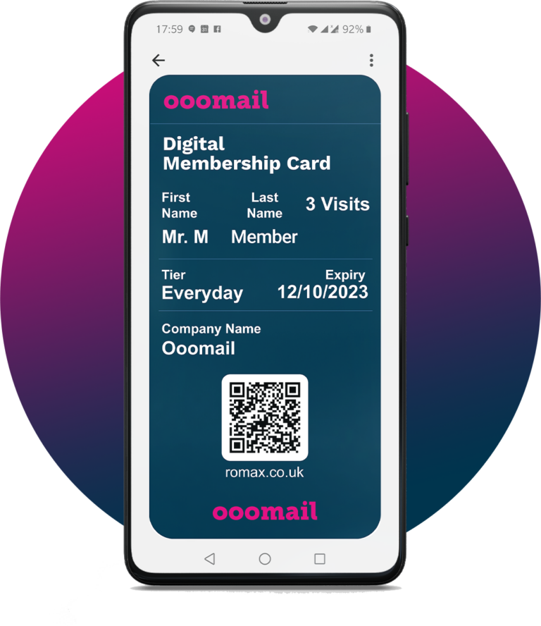 Digital Membership Cards - Romax Digital